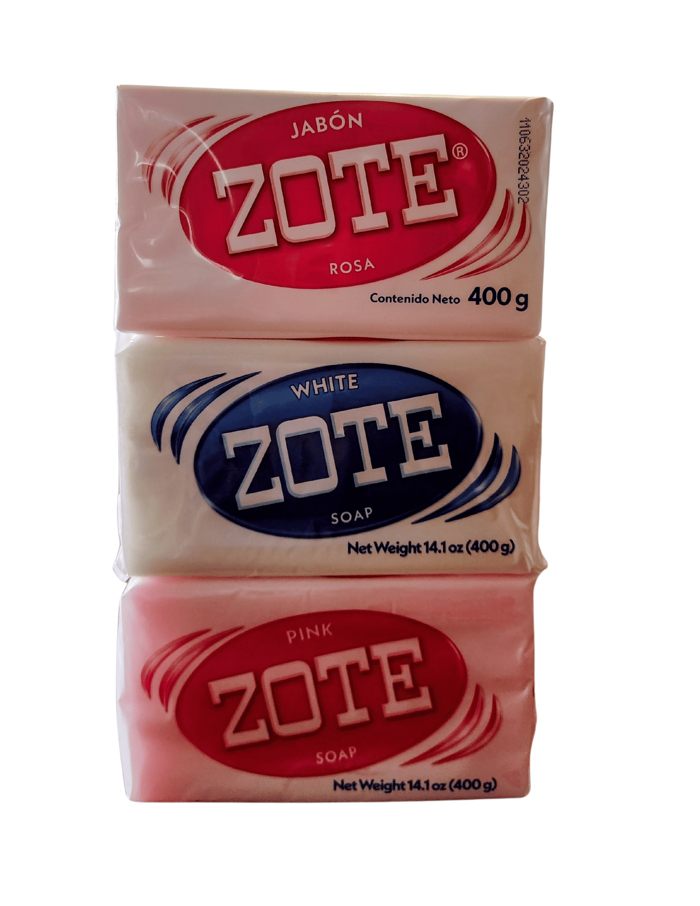 Zote Laundry Bar Detergent- White, Rosa, Pink (3 Pack)-400 g - Walmart.com