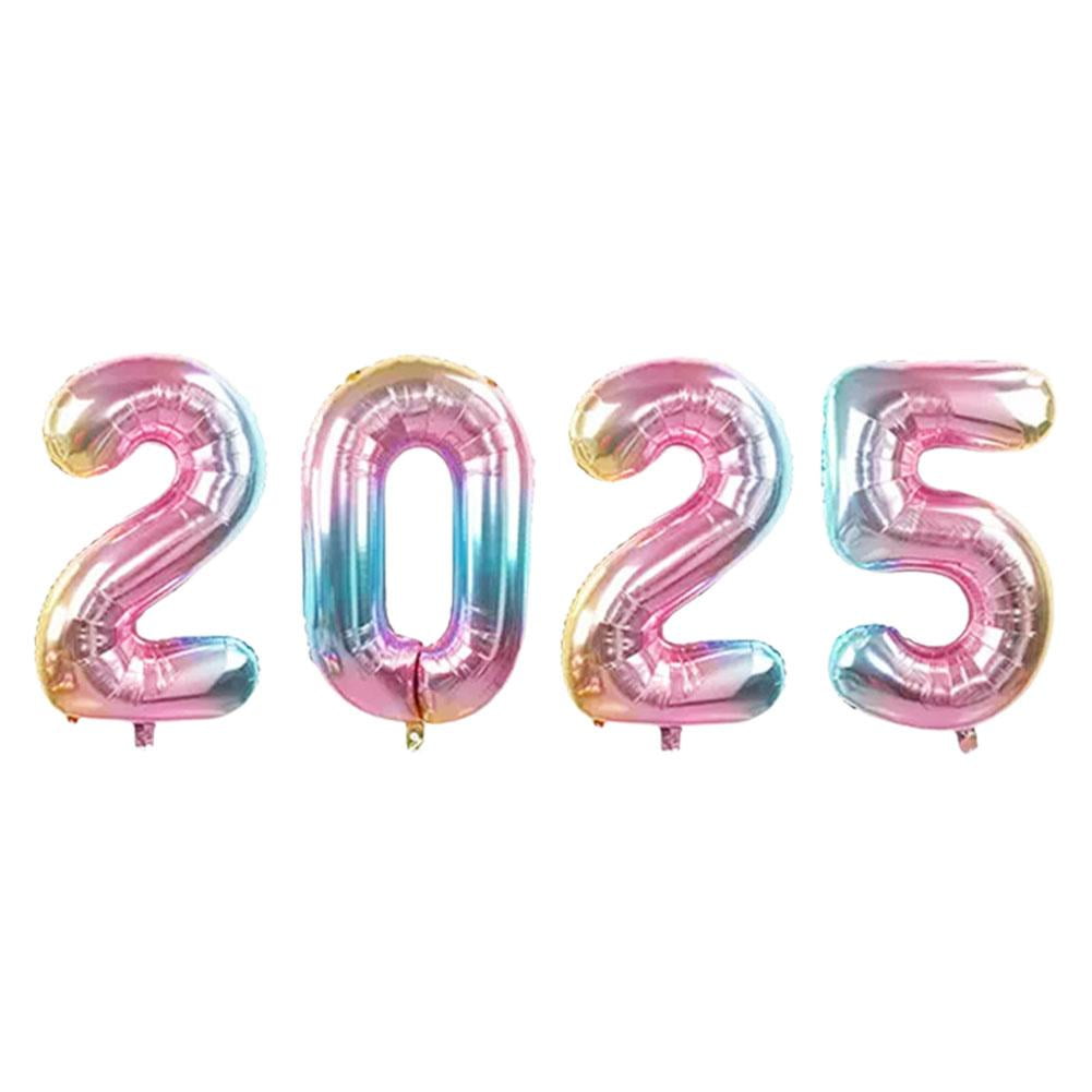 ZOUBAOQ 2025 Balloons, mber Balloons 2025, 32 Inch Foil mber Balloons ...