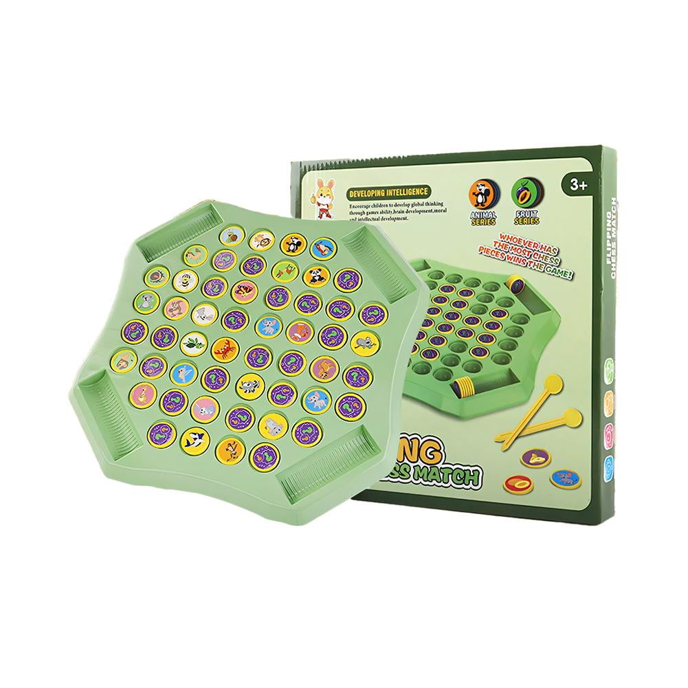 ZOUBAOQ CTALBFF 1 Set Animal Flip Chess Memory Game, Easy Matching ...