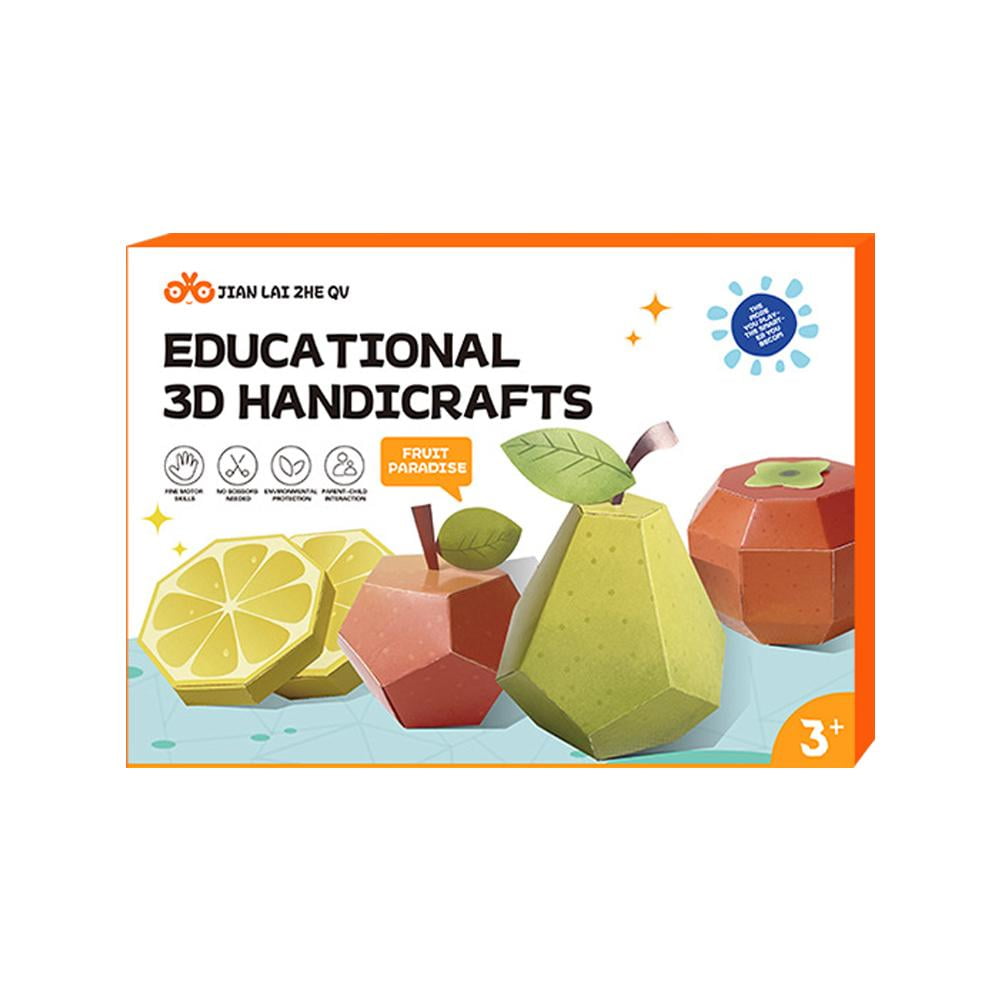 ZOUBAOQ Fun Paper Cutting Kit for Kids 3D Handmade Origami Book Focus ...