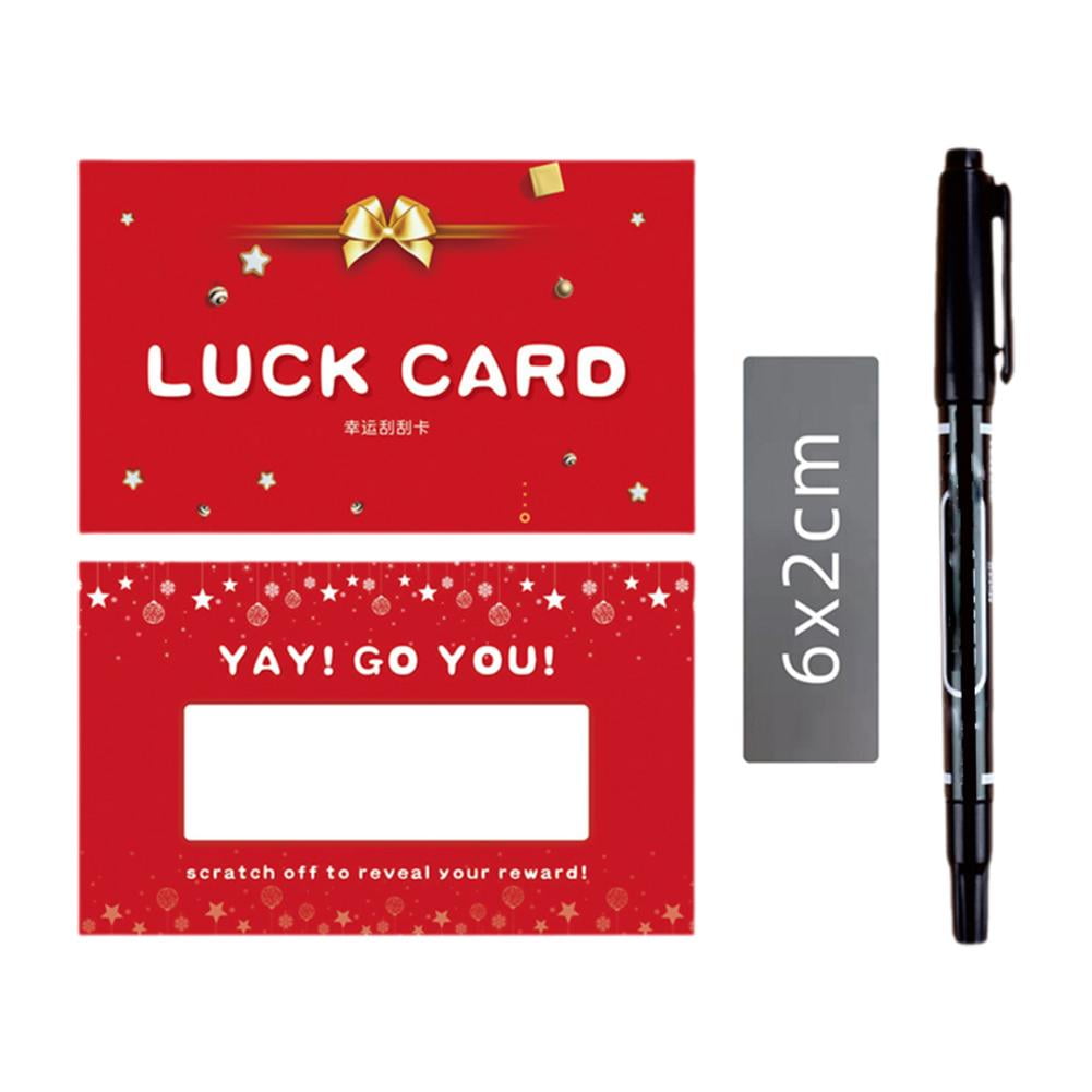 ZOUBAOQ Make Your Own Scratch Off Cards 50 Pack,Scratch Off Stickers ...