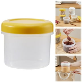 Plastic Screw Top Containers for Home Storage and Organization