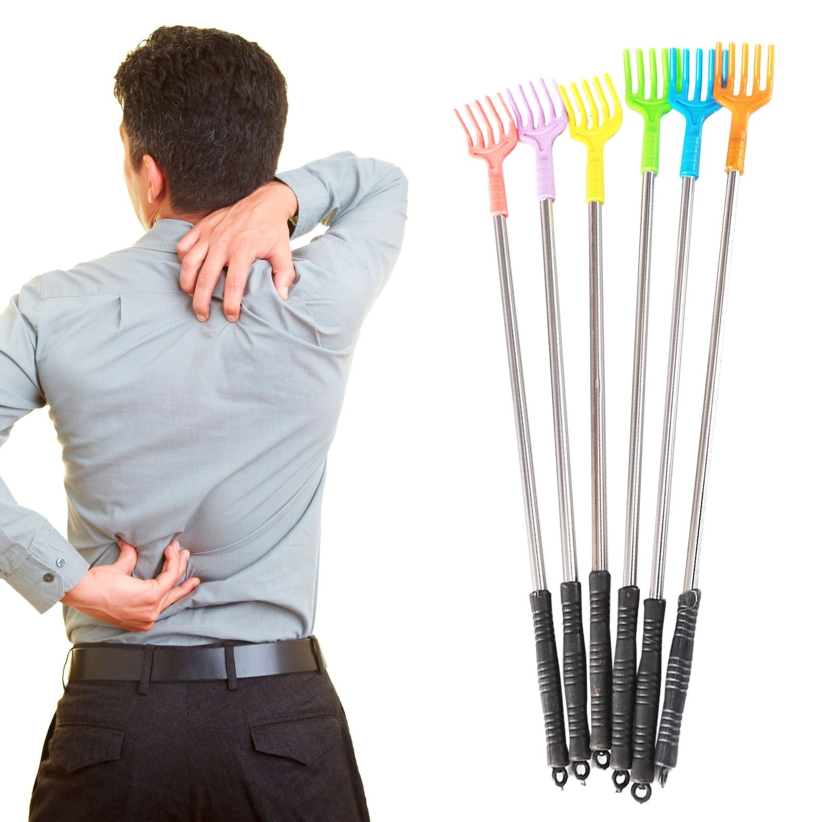 ZOURIH 1 Pcs Back Scratchers Bulk Plastic Scratcher Long Handled Shoe ...