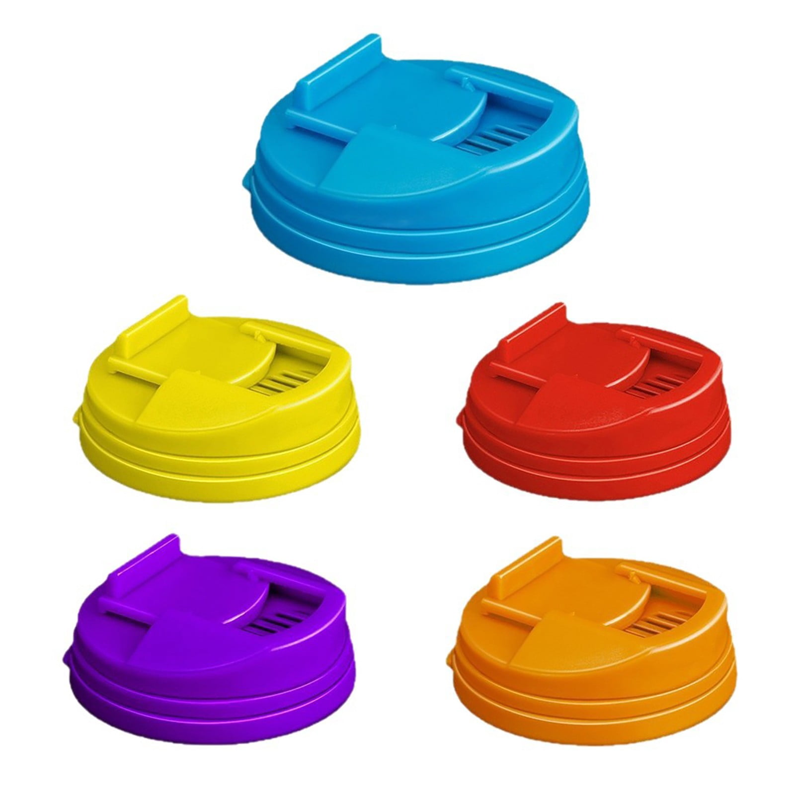 ZOURIH 5 Pcs Airtight Can Covers for Soda & Beer - Universal Fit Leak ...