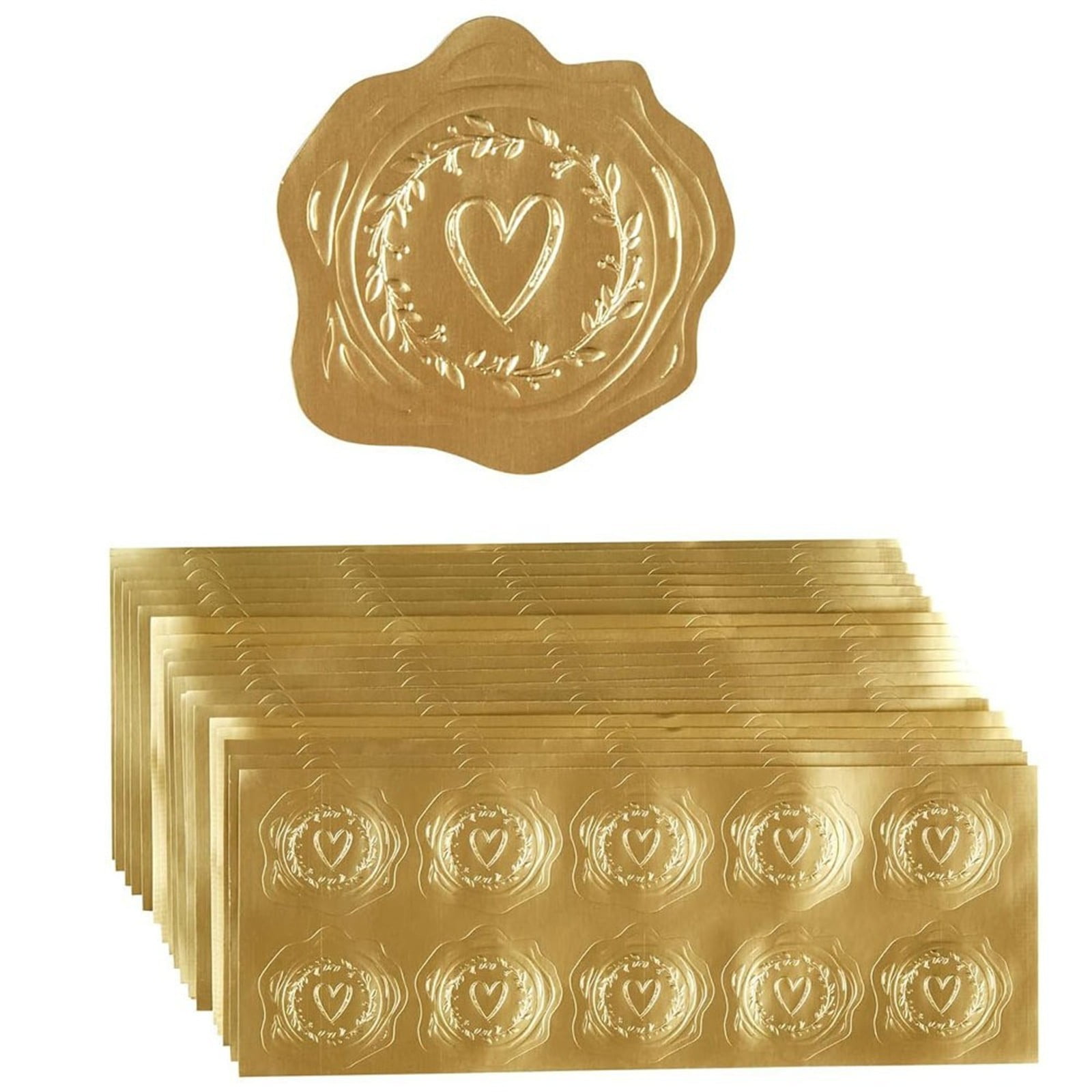 ZOURIH Business Envelopes with V-Flap,Gold Border 10 Pack #10 Envelope ...