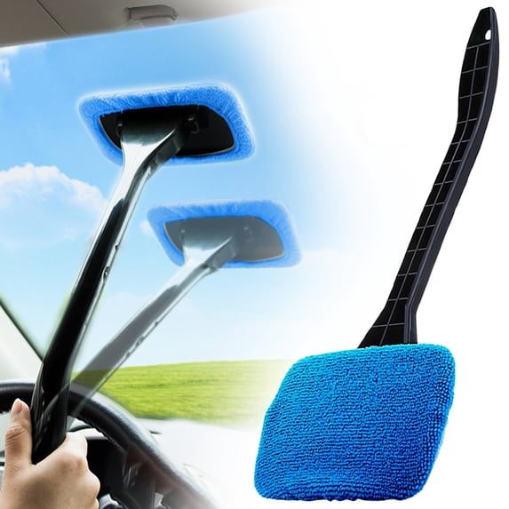 ZOURIH Car Windshield Cleaning Tool, Microfiber Window Cleaner with ...