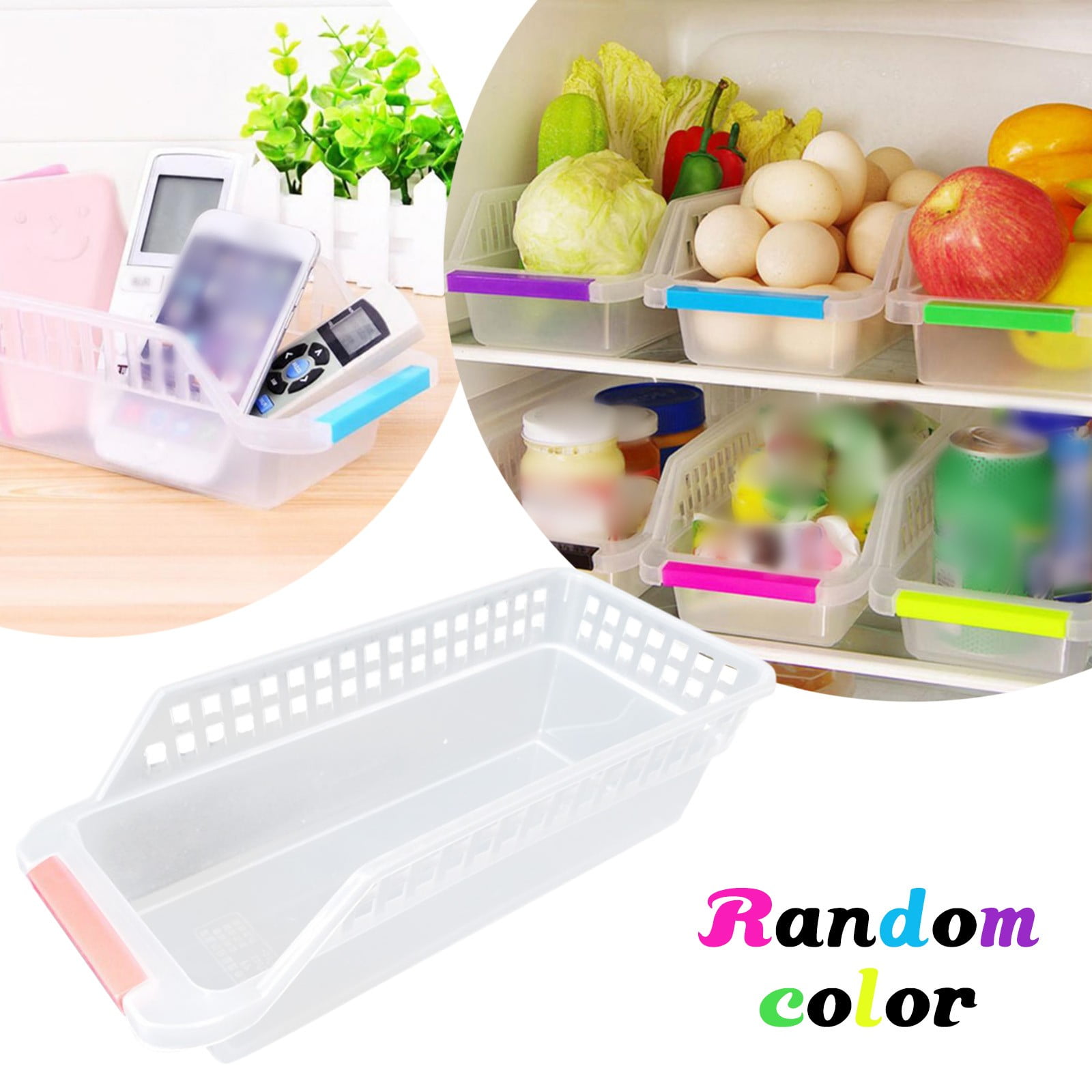 ZOURIH Food Packet organizer for Pantry organization and Storage Clear ...