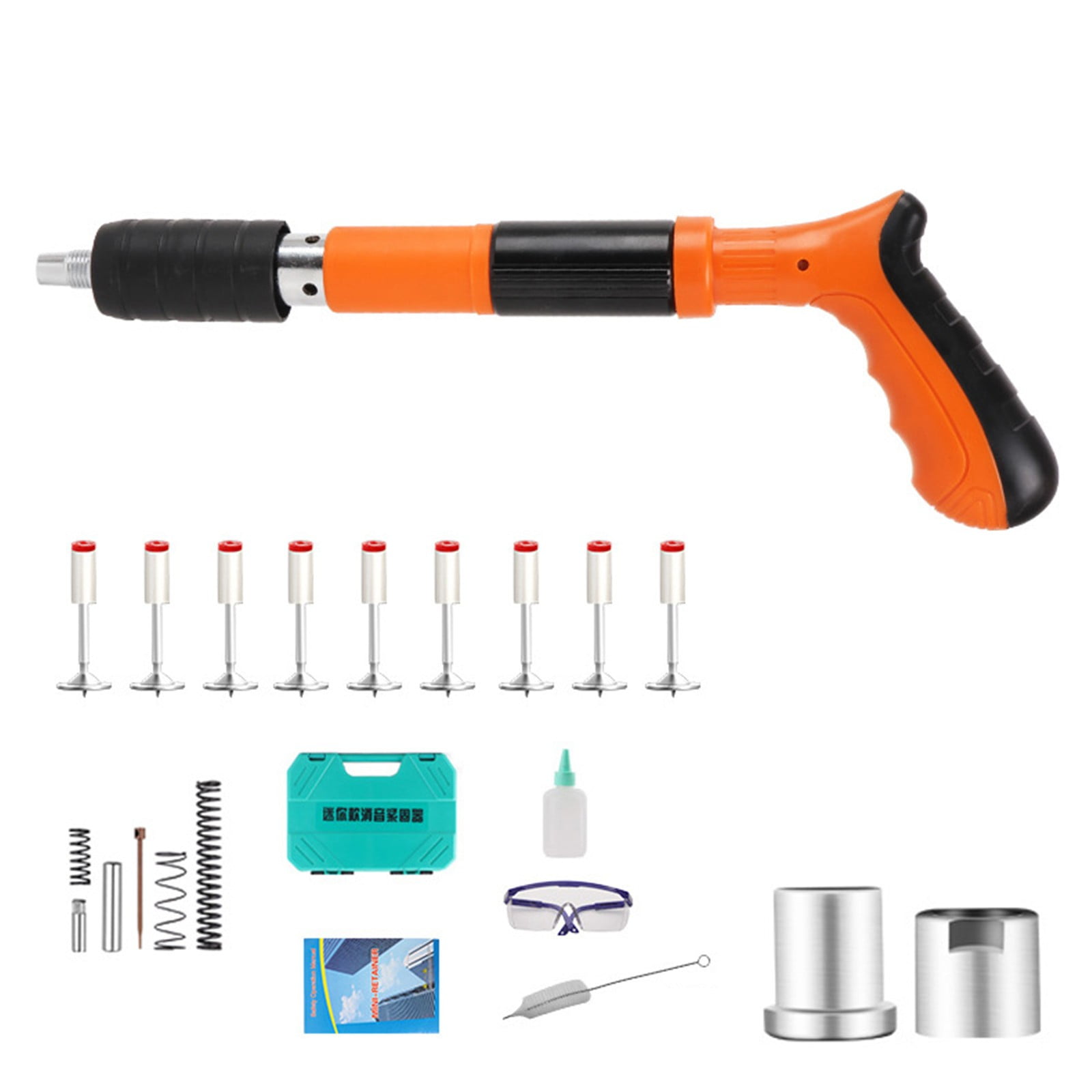 ZOURIH Manual Mini Steel Nail 4 Gears Power Adjustable Wall Nail for ...