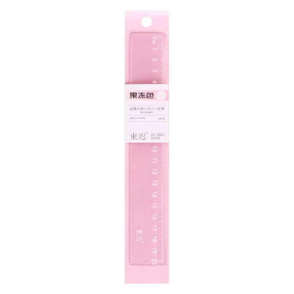 ZOURIH Plastic Ruler Straight Ruler Plastic Measuring Tool 7.87 Inches ...