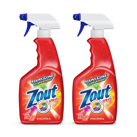 Zout Laundry Stain Remover Spray, Triple Enzyme Formula Removes the ...