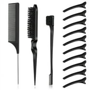 Sleek Twist Comb/Rat Tail Comb Set - Walmart.com