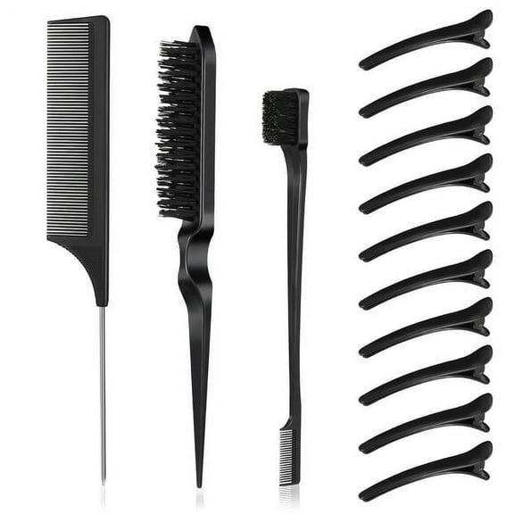 FHALLYNN 4 Pcs Pink Hair Combs for Women,Hair Combs for Styling .Wide ...