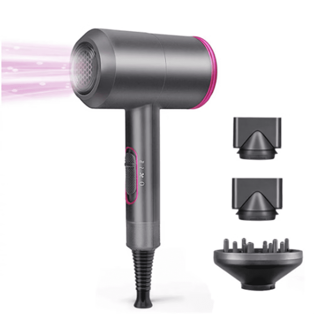 ZOUYUE 1800W Professional Hair Dryer with Diffuser Ionic Conditioning ...
