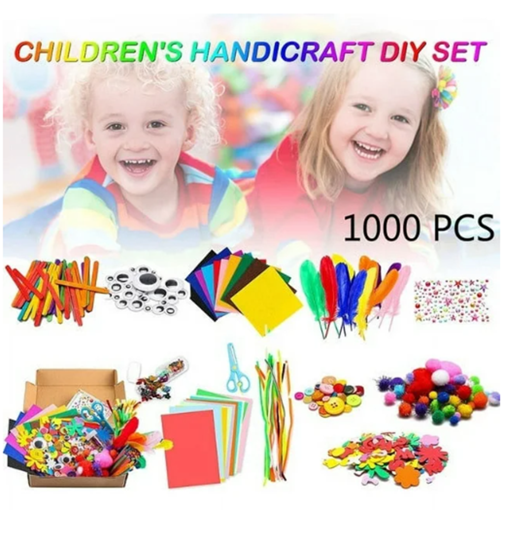 ZOUYUE Craft Box, Art & Craft Activities 1000 Piece Set, Storage Case ...