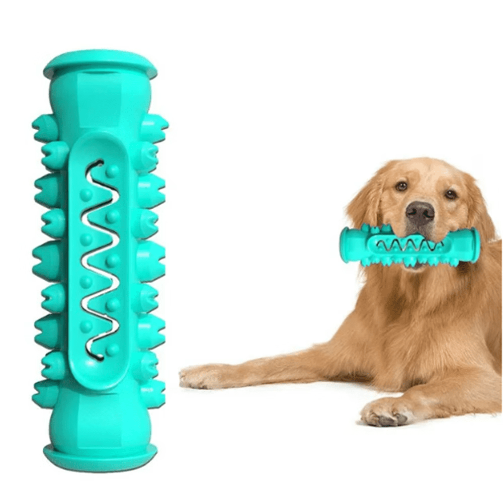 ZOUYUE Dog Squeaky Toys for Aggressive Chewers, Tough Toothbrush Dog ...