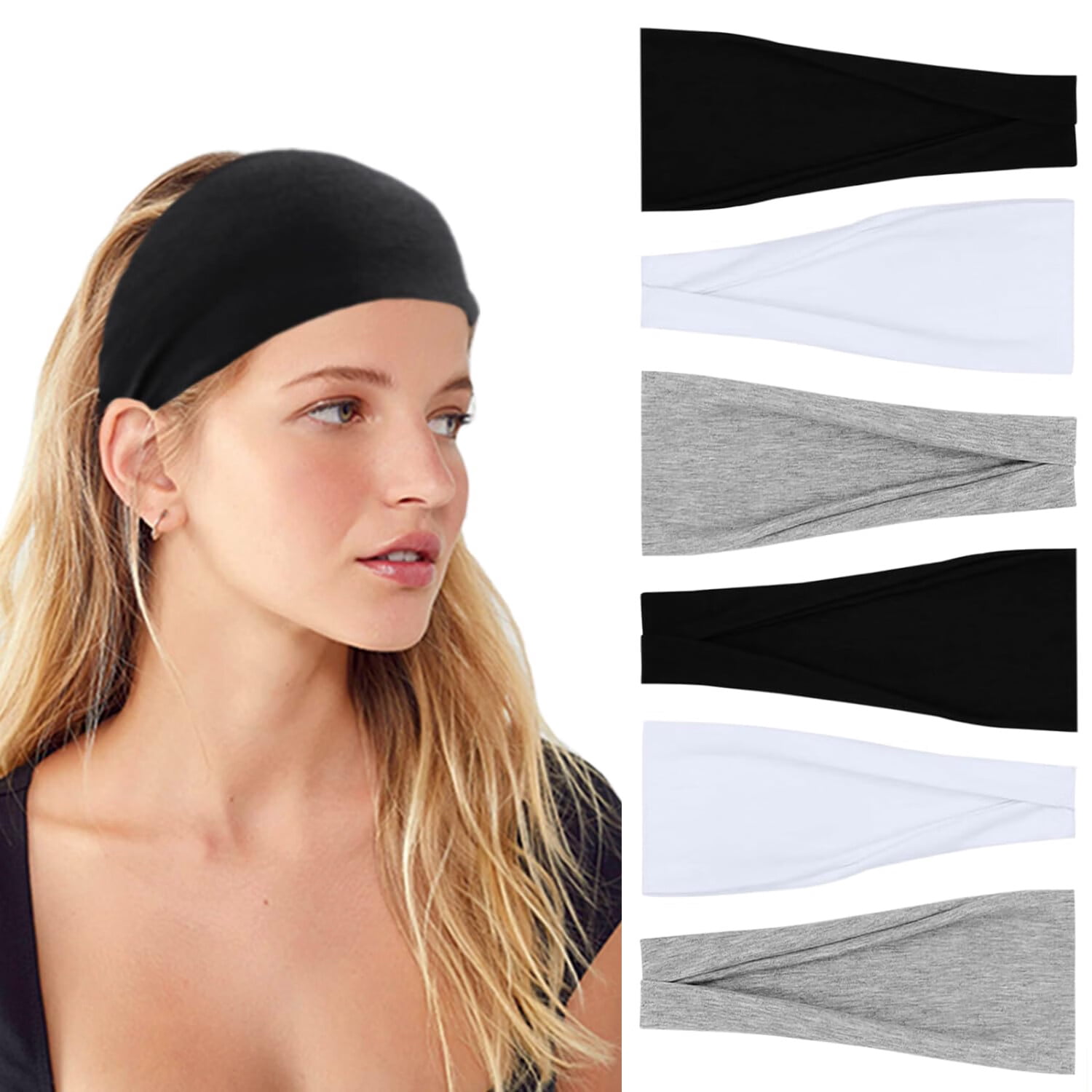 ZOUYUE Headbands for Women Hair Bands for Women’s Hair Non Slip Women ...