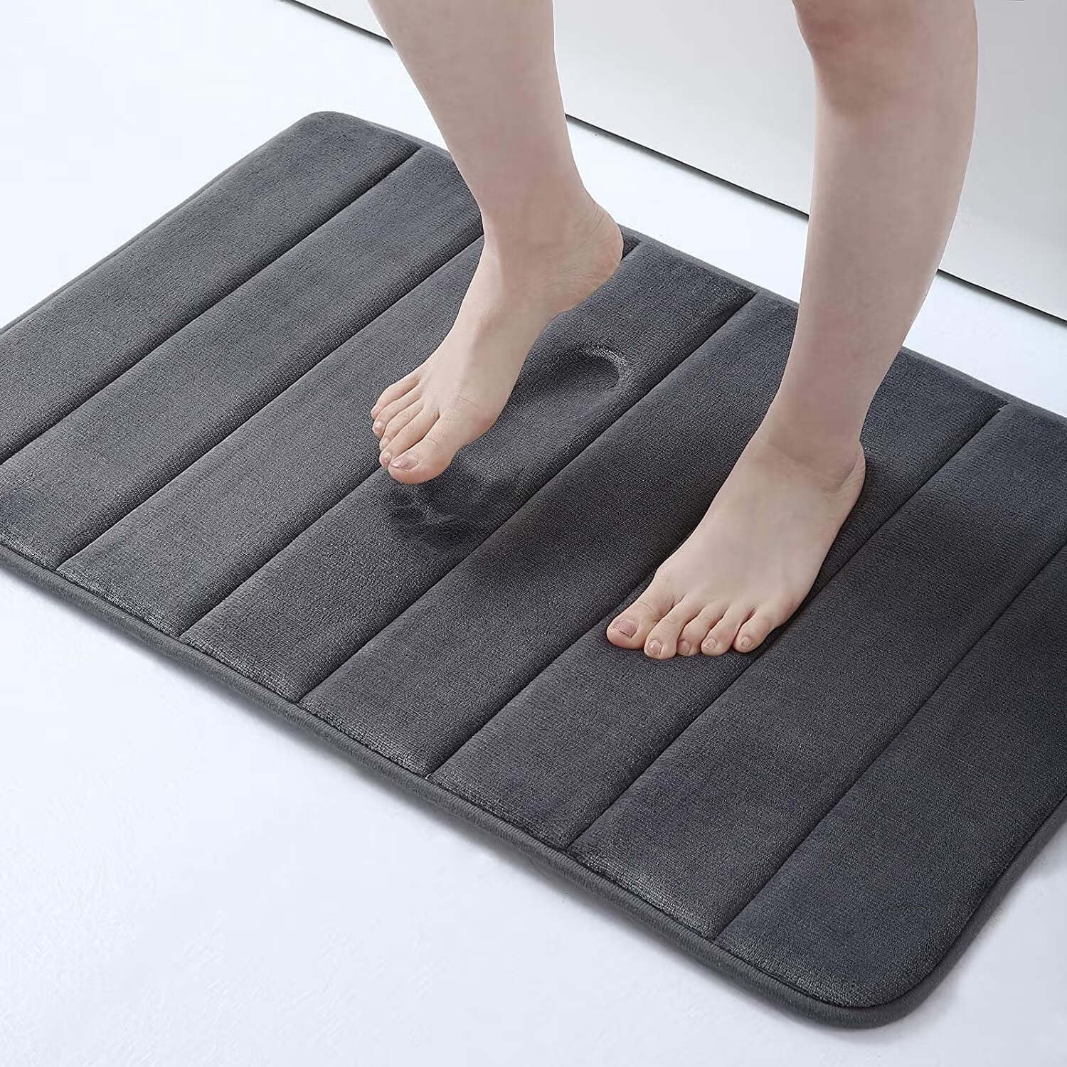 ZOUYUE 24x16 Large Memory Foam Mat, Non-Slip, Absorbent, Machine ...