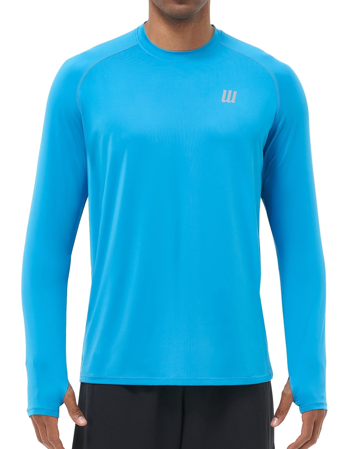 SIMIYA Men's Sun Protection Shirts UV SPF UPF 50+ Long Sleeve Rash ...