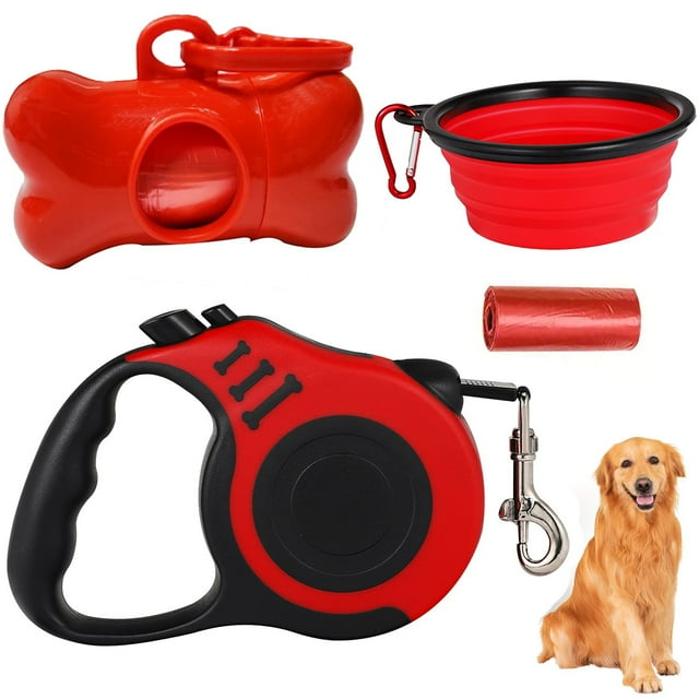 ZOUYUE Retractable Dog Leash 16ft Heavy Duty Pet Walking Leash with ...