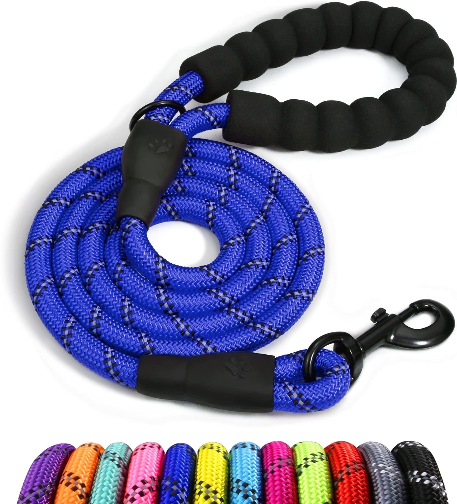 ZOUYUE Rope Dog Leash 6.5 FT with Comfortable Padded Handle, Highly ...