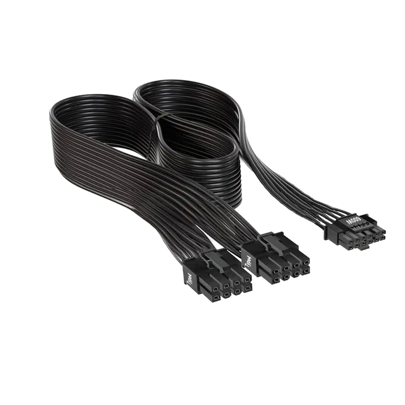 ZOVEDAIUG 600W PCIe 5.0 KEF16 12VHPWR PSU Cable for Corsair, Fits RM ...