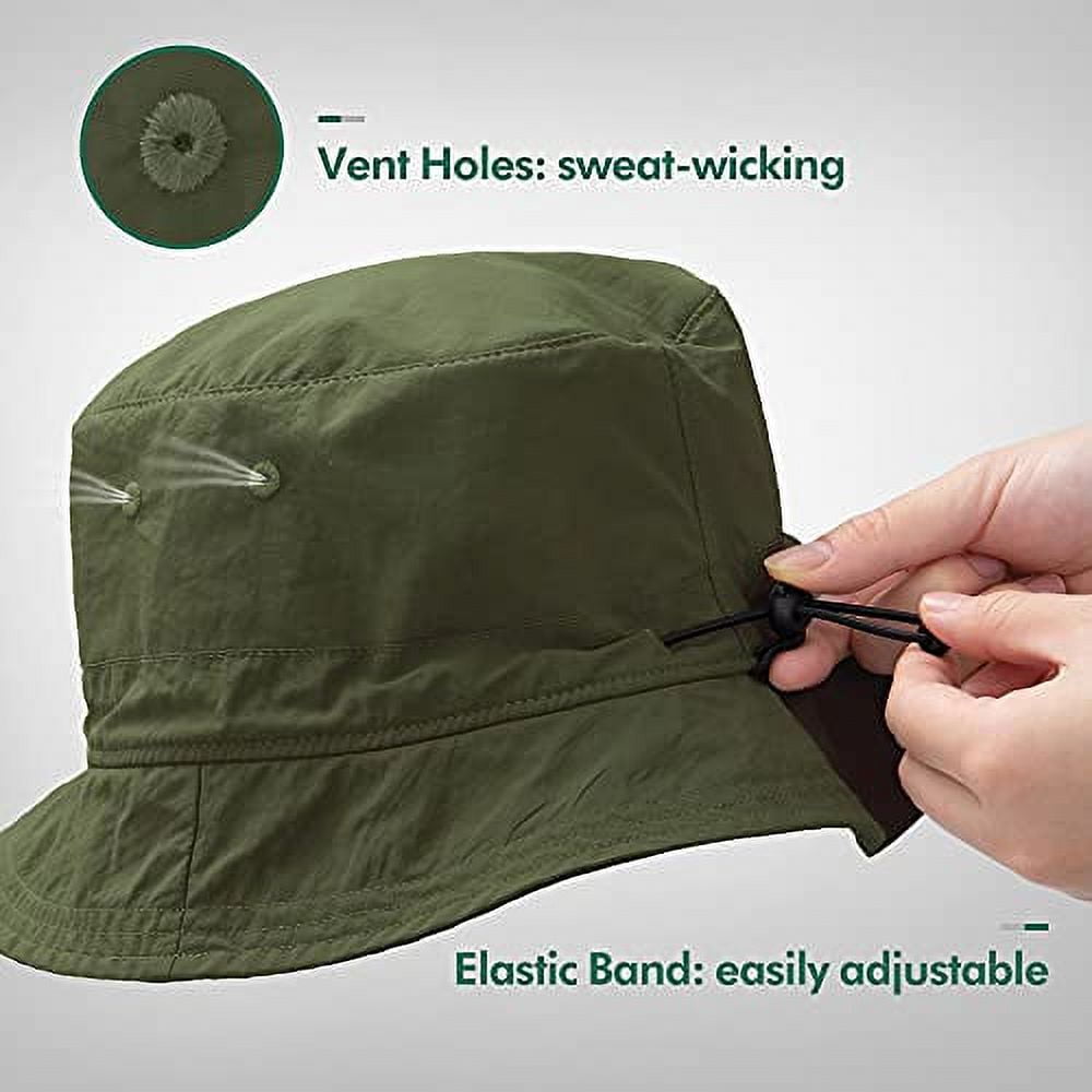 ZOWYA Sun Hat Outdoor Fishing Hiking Camping Hiking Hunting Cap for Men ...