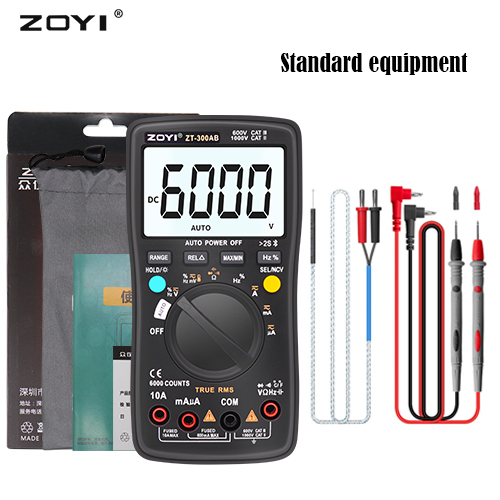 ZOYI Bluetooth Digital Multimeter profesional ZT-300AB Dual Mod Multimetro AC/DC Voltmeter ...