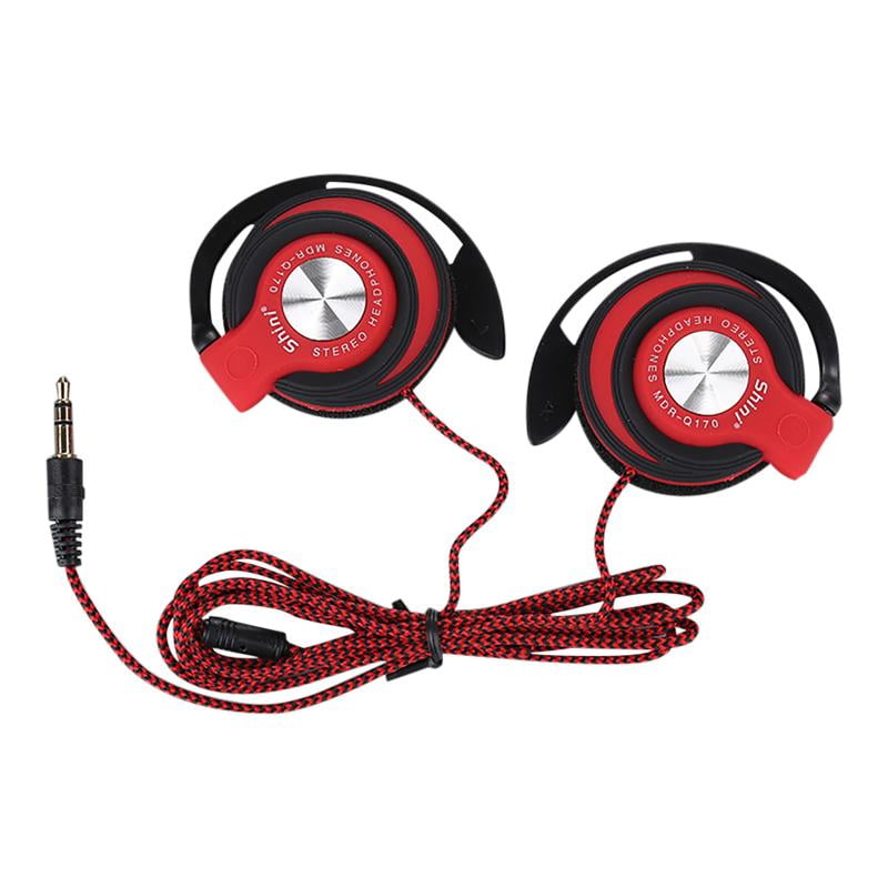 ZOYONE Flexible Rubber Ear-hook Clip-on Headphones Headset with Over ...