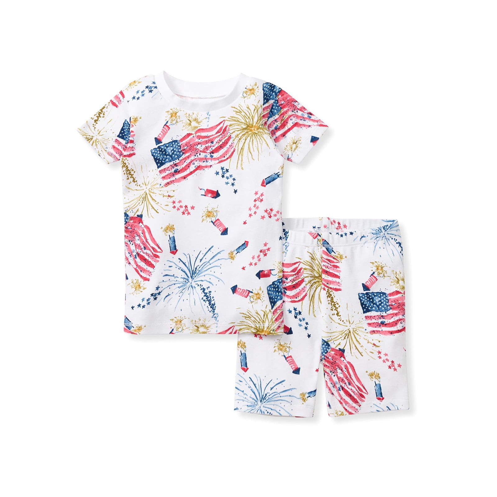 ZOYXRO Independence Day Pajamas for Toddler Boys Girls Set Size 7-8 USA ...
