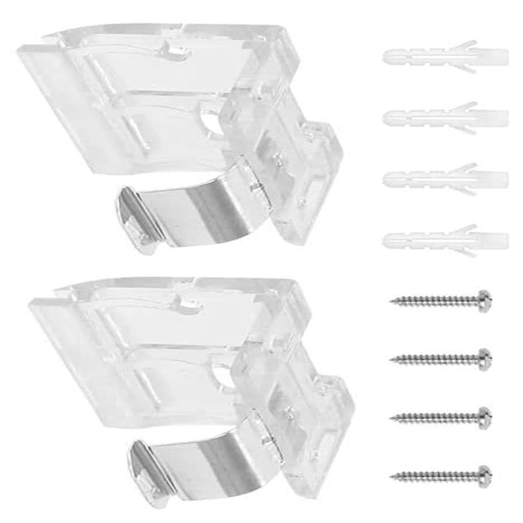 ZPAQI 10/20Pcs 25mm Window Cordless Shade Curtain Mounting Brackets ...