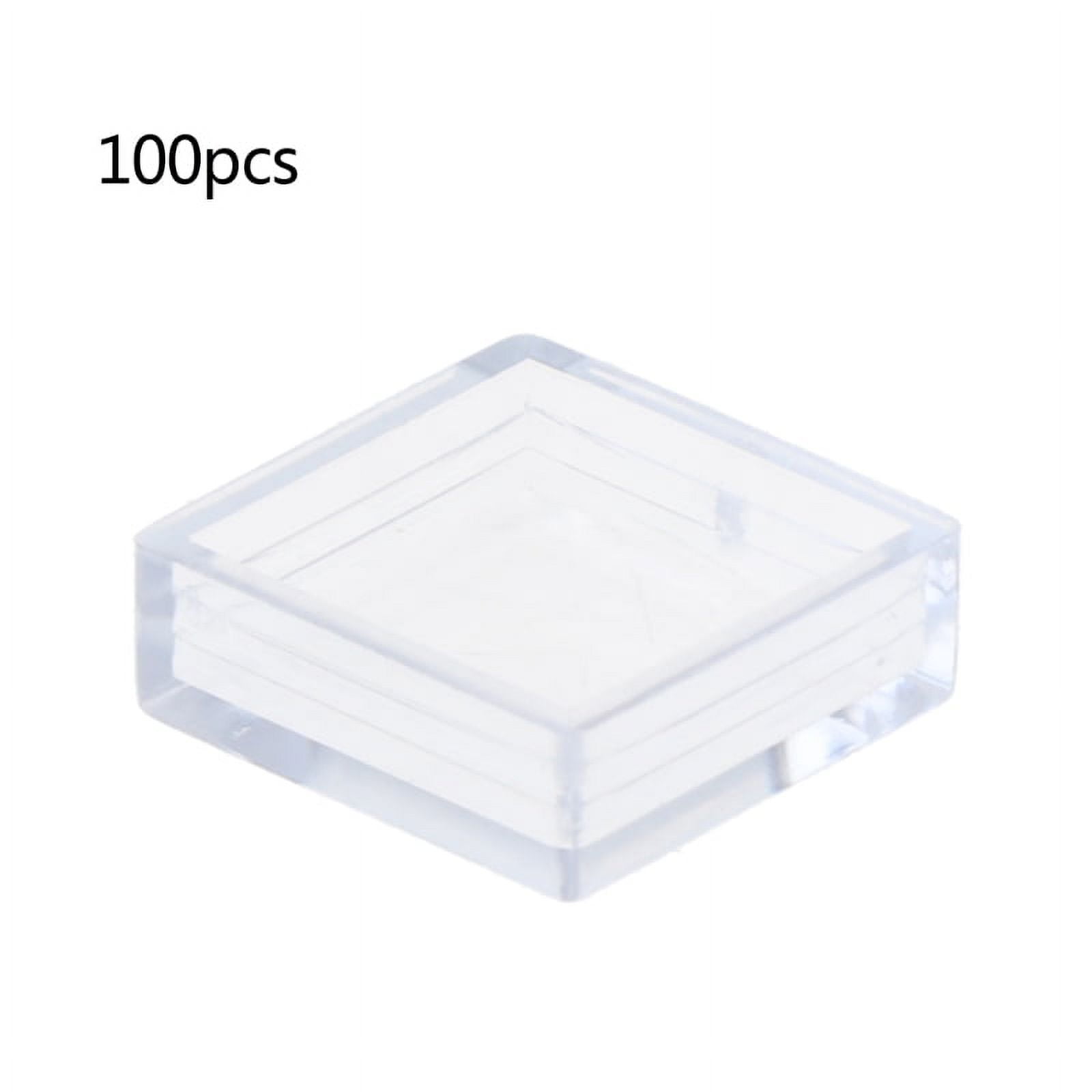 ZPAQI 100x Clear Plastic Pushbutton Switch Cap Tact Button Keycaps ...