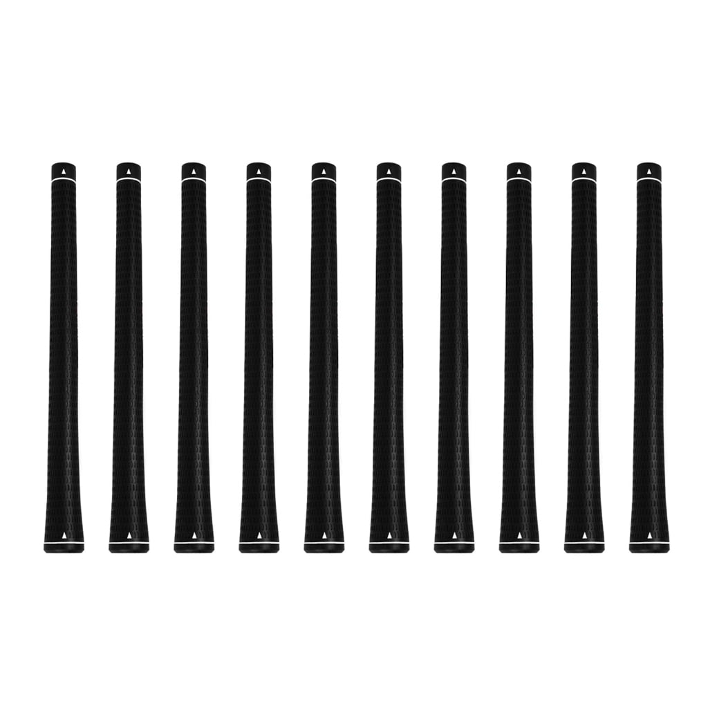 ZPAQI 10Pcs Anti-Slip Rubber Golf Grip Golf Club Handle for All Weather ...