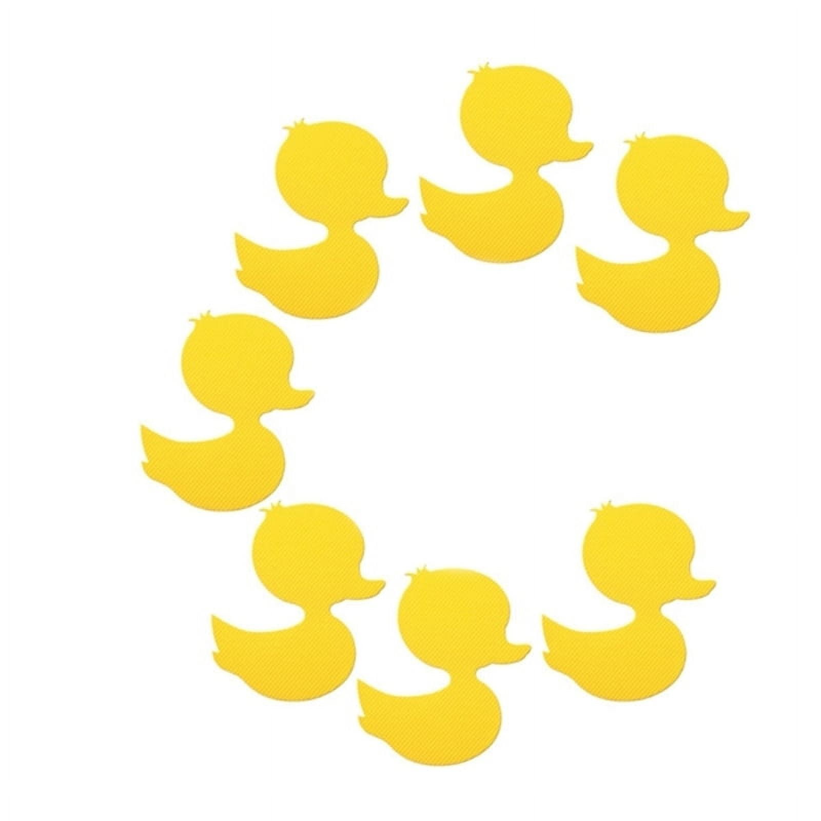 ZPAQI 12pcs Non Slip Bathtub Stickers Cartton Duck Adhesive Anti-slip ...