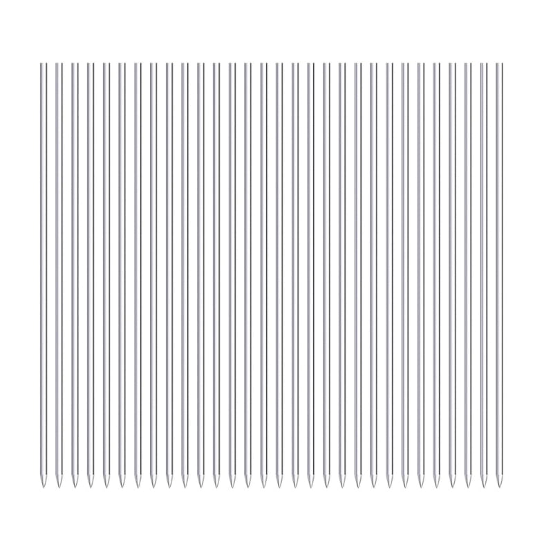 ZPAQI 16/30Pieces Plant Stakes Garden Sticks Acrylic Transparent Orchid ...