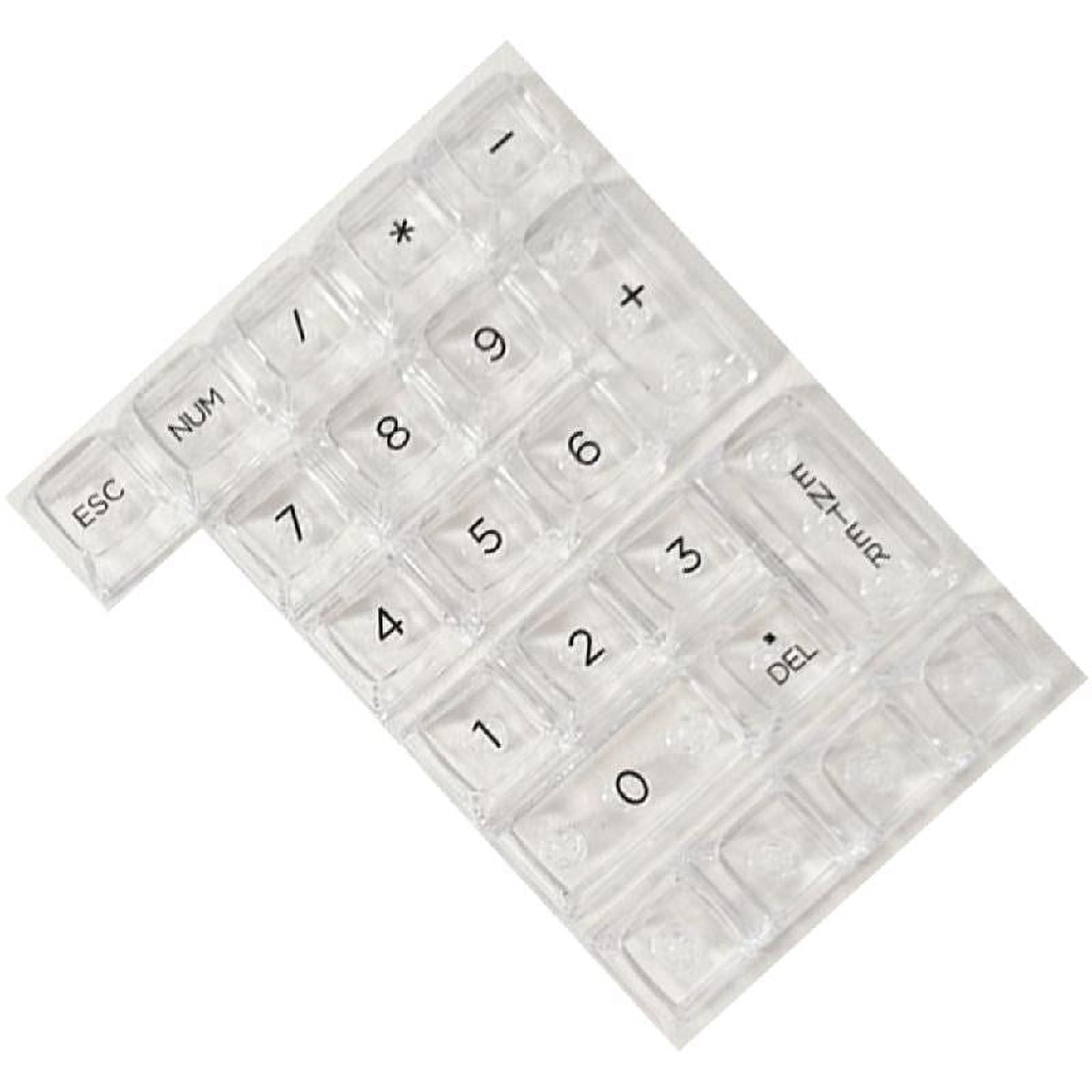 ZPAQI 22Key Transparent Keycaps for Numeric Keypad Ice Crystal MX ...