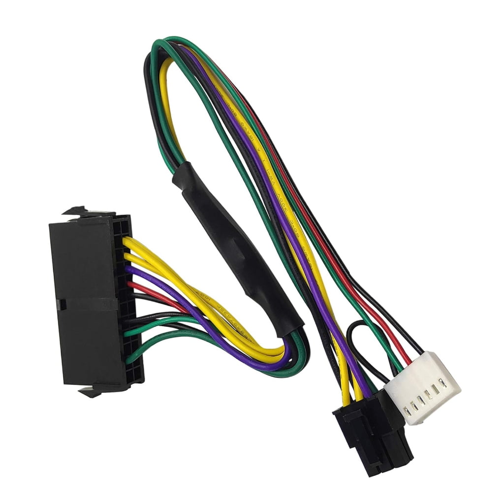 ZPAQI 24pin to Motherboards 2-port 6pin Power Cable 24P to 6P for Z220 ...