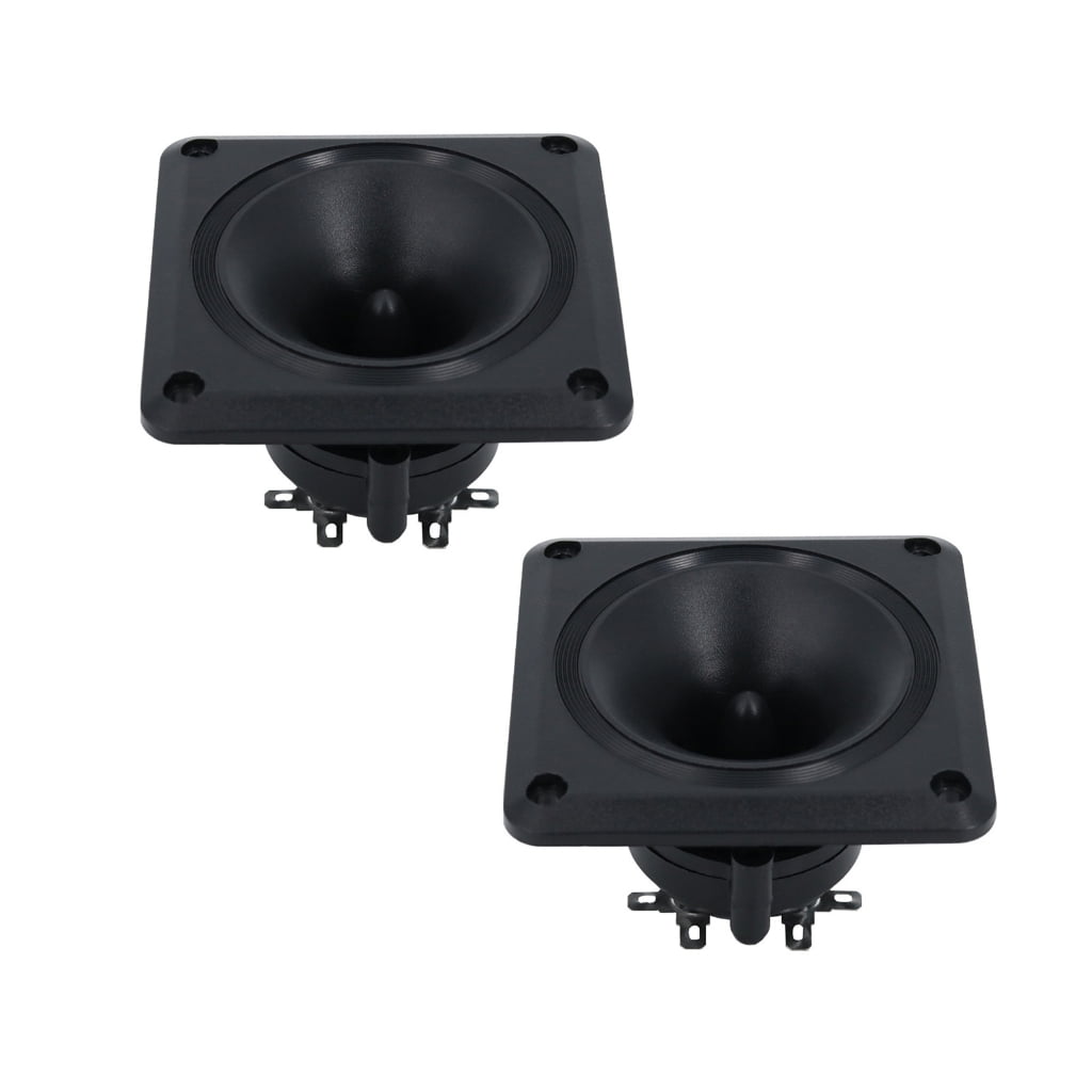 ZPAQI 2Pcs 88MM Tweeters 75-150W Ceramic Buzzer Trebles Square music ...