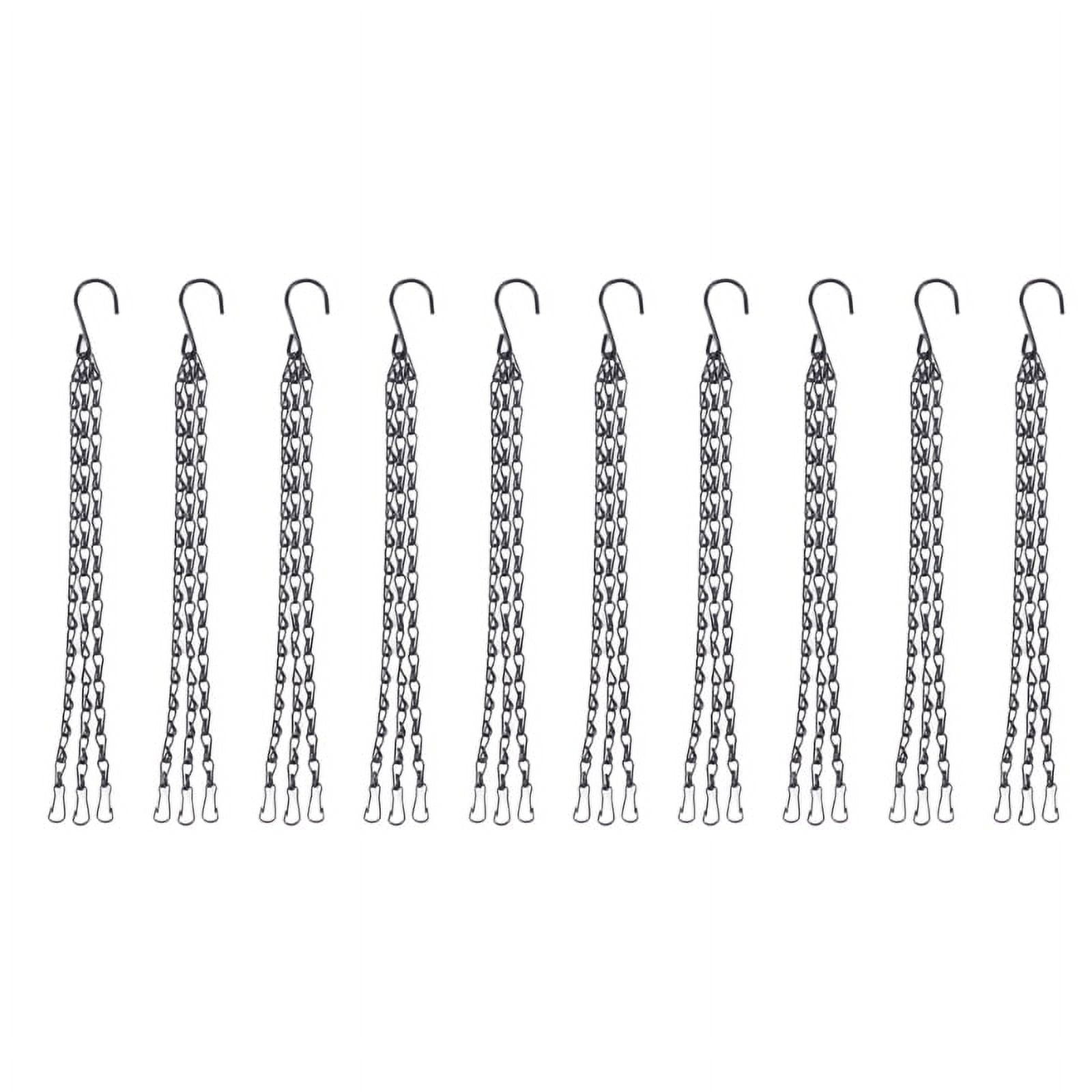 ZPAQI 3 Point Hanging Basket Flower Pot Chains Hang Hooks for Grow ...