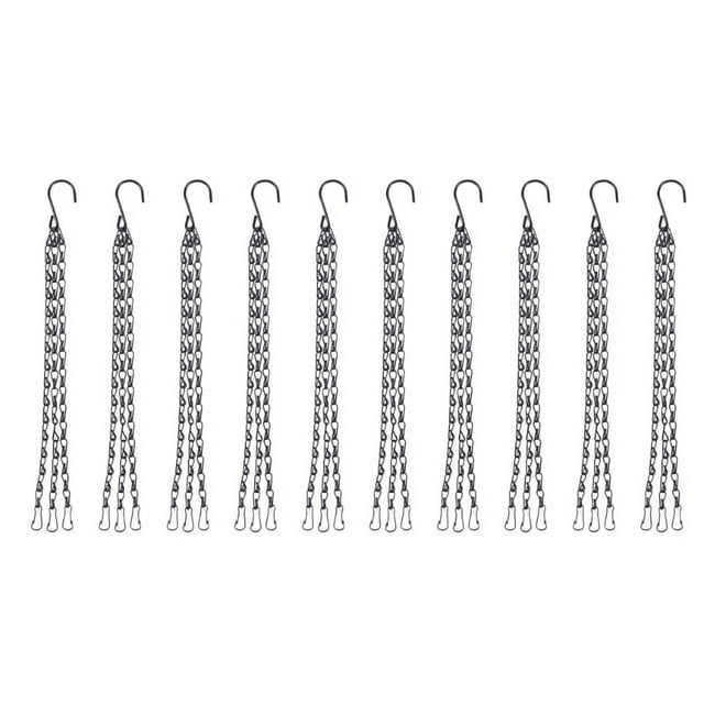 ZPAQI 3 Point Hanging Basket Flower Pot Chains Hang Hooks for Grow ...