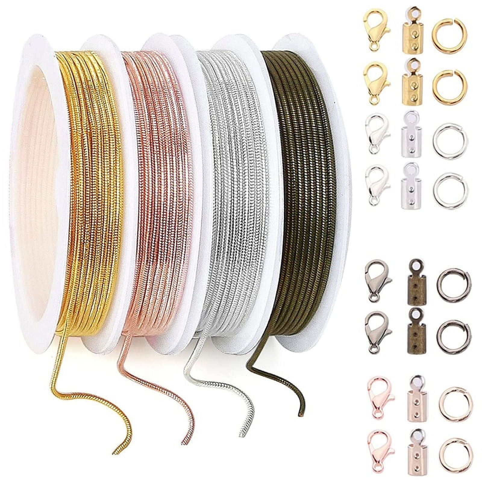 ZPAQI 39.37 Feet Necklace Chains 1.2mm Jewelry Making Chains for DIY ...