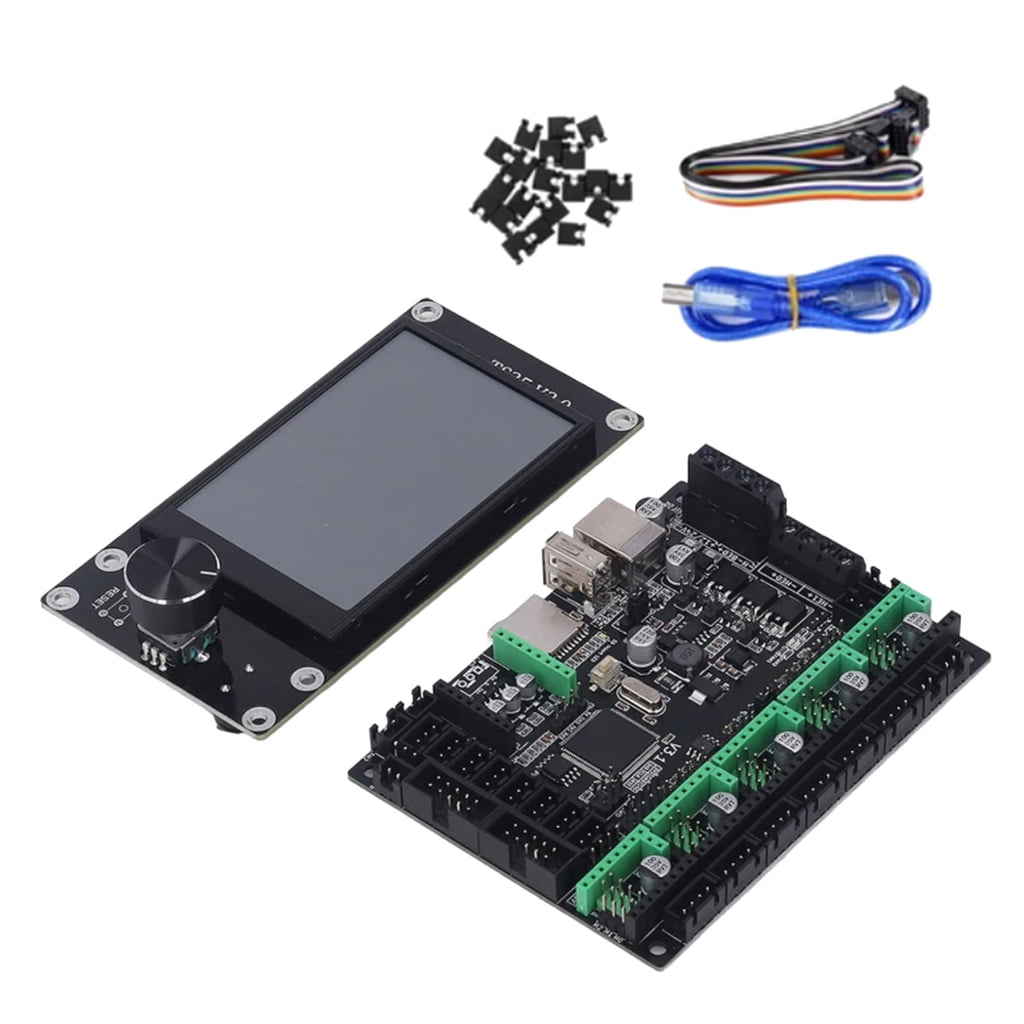 ZPAQI 3D Printer Control Board Set PCB with TFT Display for 6 Motor ...