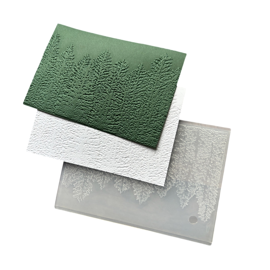 ZPAQI 3D Textured Embossing Folder Butterfly Flower Tree Templates for ...