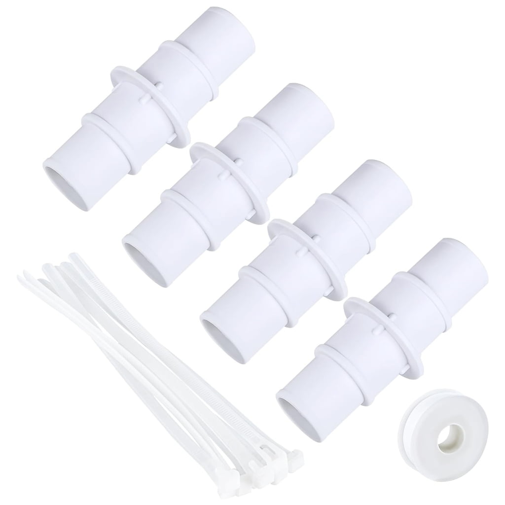 ZPAQI 4PCS Hose Adapter Pool Cleaner Adapter Pool Hose Conversion Kit for Pool - Walmart.com