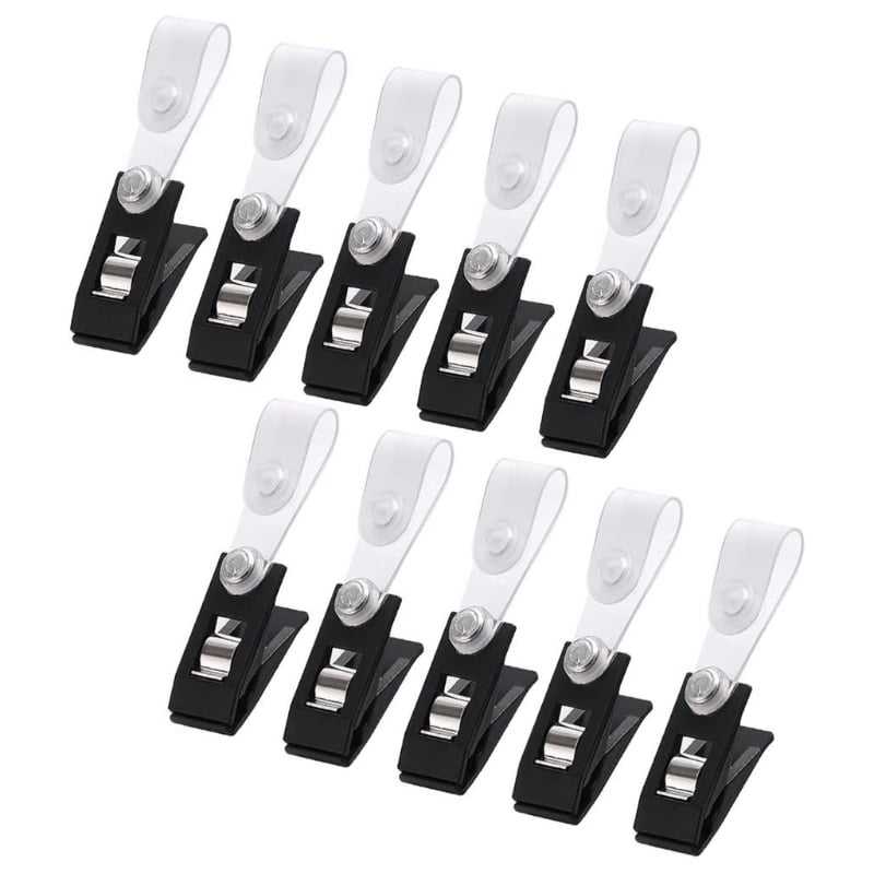 ZPAQI 50 Pieces/Set Flag Plum Stopper Anti-Wind Clip Garden Flag ...