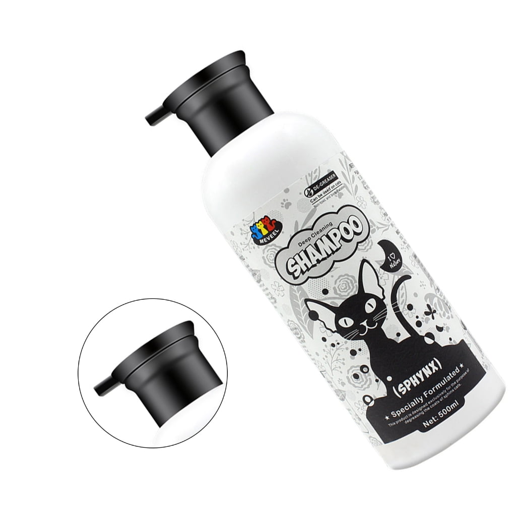 ZPAQI 500ml Pet Shampoo for Sphinx Cats Gentle Cleansing Formula for ...