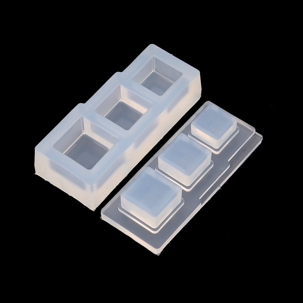 ZPAQI 6-Cavity Oval Silicone Mold Round Oval Square Molds for Making ...