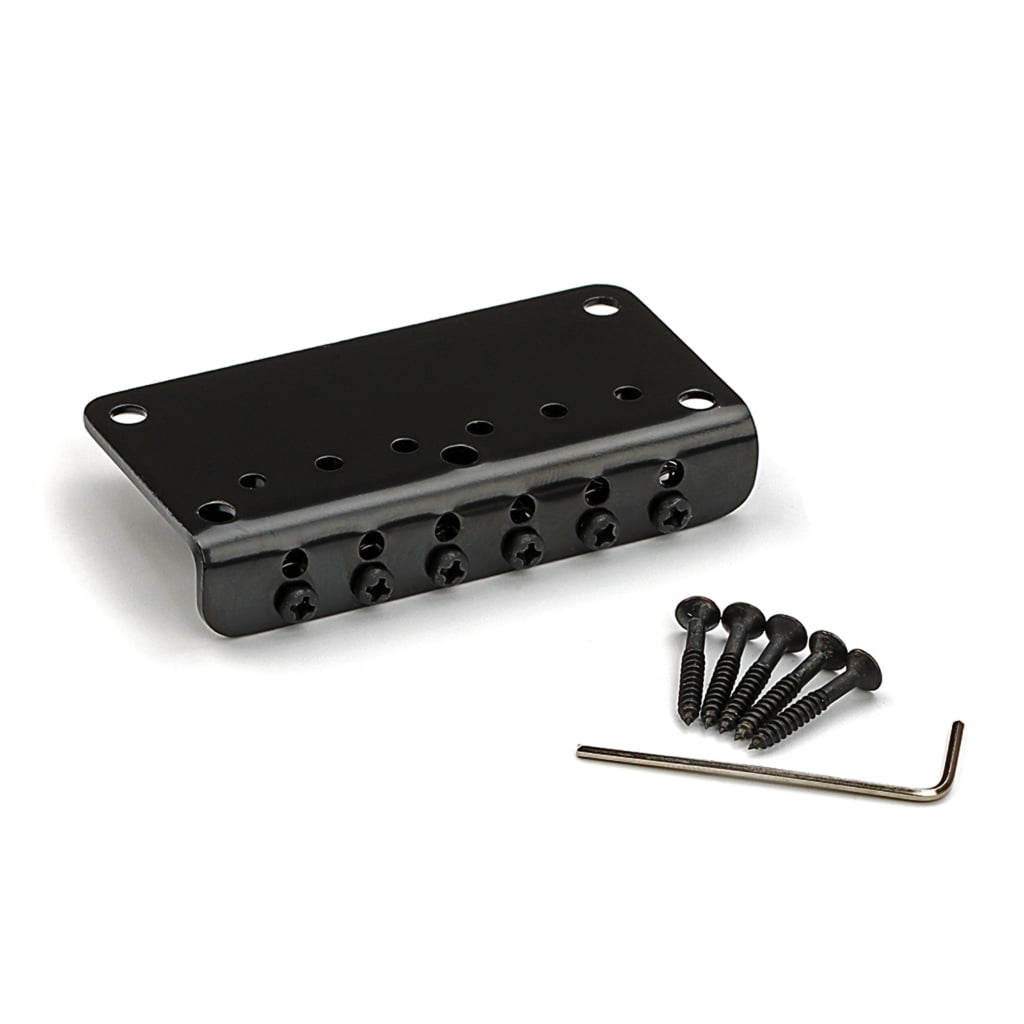 ZPAQI 6 String Guitar Fixed Hardtail Bridge Top Load Tailpiece for ...