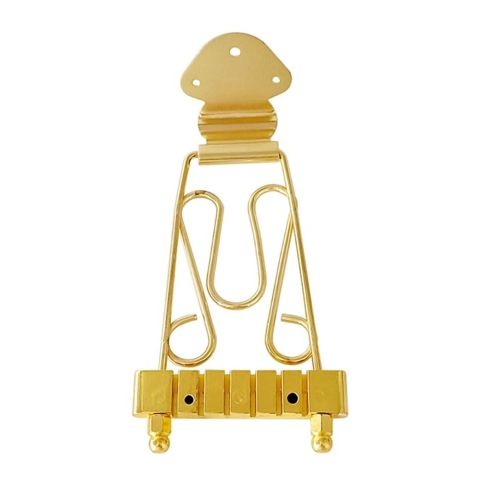 ZPAQI 6 Strings Tailpiece Trapeze for Electric Guitar Tail Archtop ...