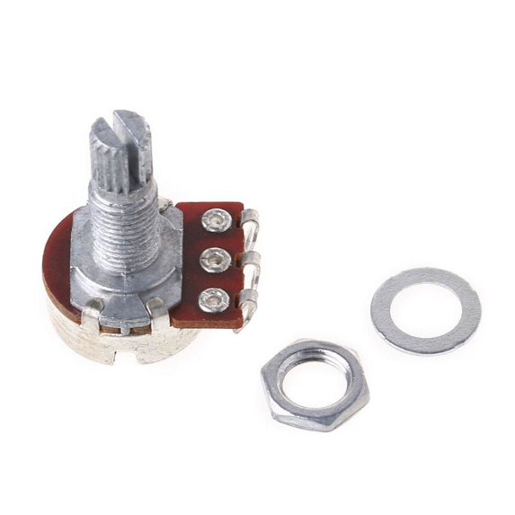 ZPAQI A25K Potentiometer Splined Pot Electric Guitar Bass Effect Amp ...