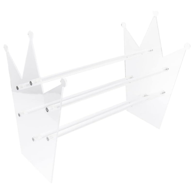 ZPAQI Acrylic Headband Display Stand Transparent Hairband Holder ...